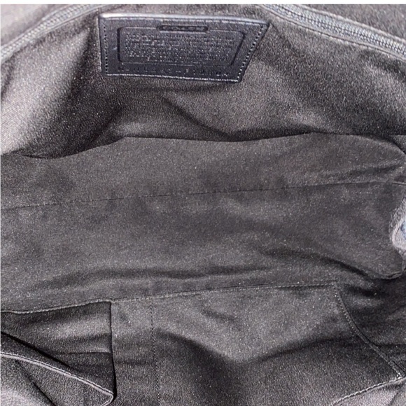 Coach | Bags | Coach Hamilton Black Leather Satchel Bag | Poshmark